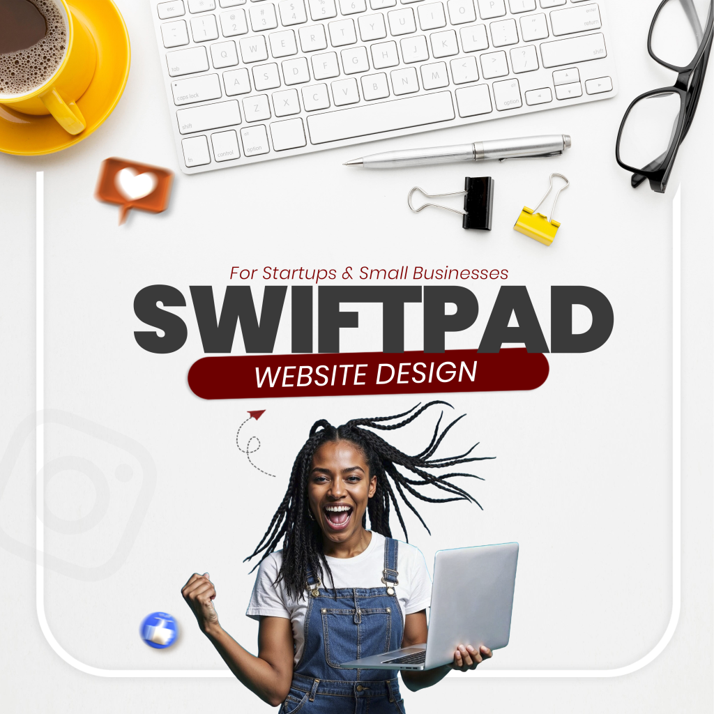 Swiftpad Website Design - Mosebo Design Studio