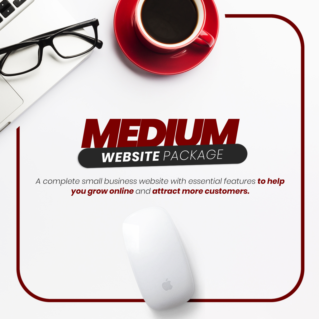 Medium Website Design - Mosebo Design Studio